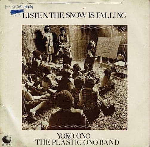 JOHN LENNON AND YOKO ONO Happy Xmas War Is Over Vinyl Record 7 Inch ...